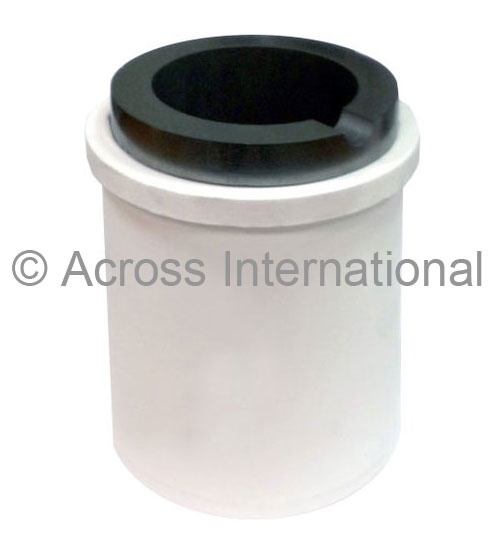 Graphite Crucible w/ SiO2 Liner for Metal Casting 250ml Capacity ...