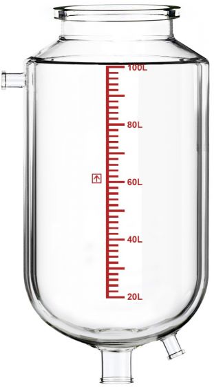 Single-Jacketed 100L Reactor Vessel For Ai R100 Glass Reactors | Across ...